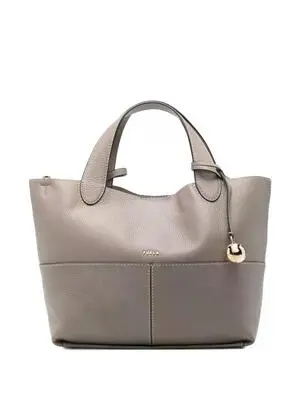 Furla Grained Leather Tote Bag