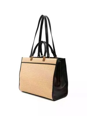 RUE MADAM PARIS Iconique Logo-patch Tote Bag