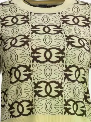 Pinko Monogram-pattern Sweater