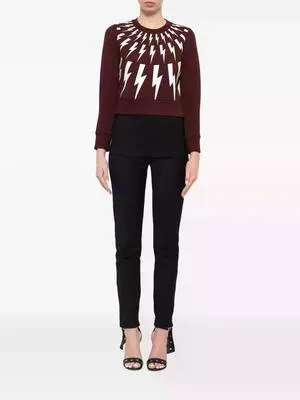 Neil Barrett Thunderbolt-print Sweatshirt