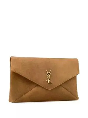 Saint Laurent Large Cassandre Envelope Clutch Bag