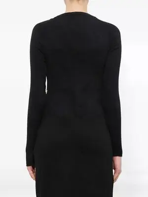 Neil Barrett Ribbed Side-slit Mini Dress