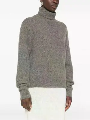 RÓHE Roll-neck Mouliné Sweater