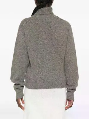 RÓHE Roll-neck Mouliné Sweater