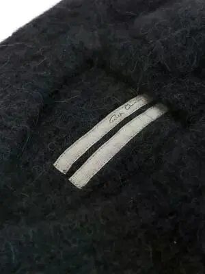 Rick Owens Ribbed-knit Cut-out Balaclava