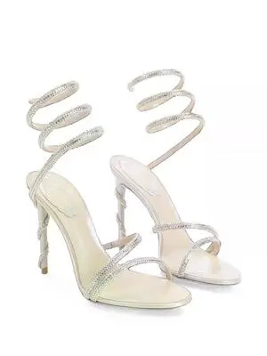 Rene Caovilla Cleo Crystal-embellished Sandals
