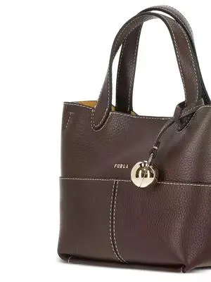Furla Primrose Tote M Leather Bag - Brown