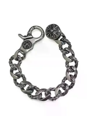 Chrome Hearts Fancy Cuban Link Bracelet - Silver