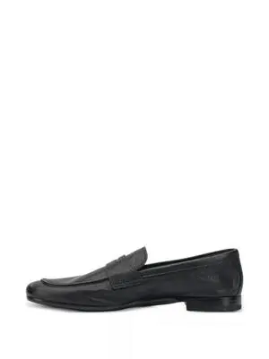 Prada Grainy-leather Loafers