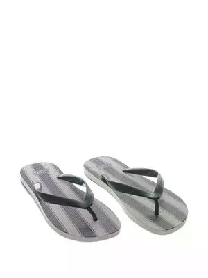 MC2 SAINT BARTH Tommy Striped Flip-flops