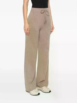 Max Mara Drawstring-waist Knitted Trousers