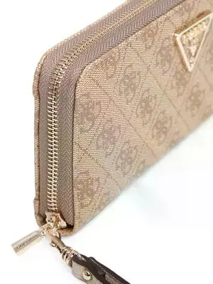 Guess Laurel 4g Monogram-print Logo-plaque Wallet