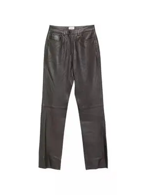 ALYSI Leather Trousers