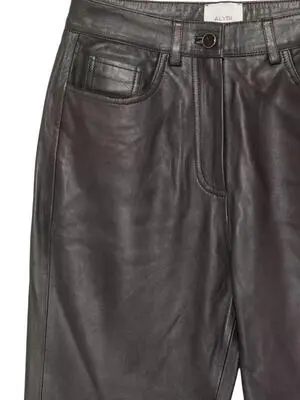 ALYSI Leather Trousers