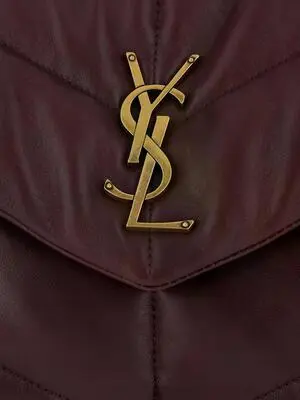 Saint Laurent Puffer Small In Lambskin Bag