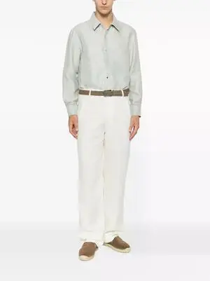 GOD'S TRUE LINEN Button-fastening Shirt