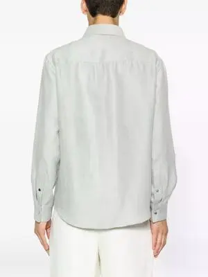 GOD'S TRUE LINEN Button-fastening Shirt