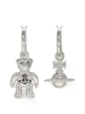 VIVIENNE WESTWOOD Ruby Small Hoop Earrings