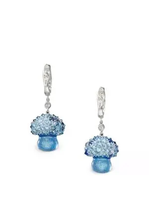 ANABELA CHAN Blue Spirulina Virosa Earrings