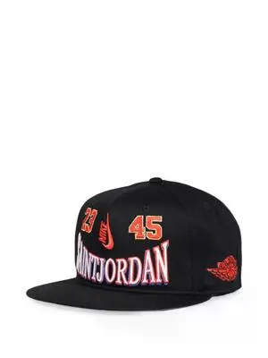 JORDAN Logo-embroidered Snapback Cap