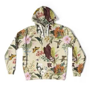 ALOHA FROM DEER Neutrals / Nature Oversize Hoodie - Brown