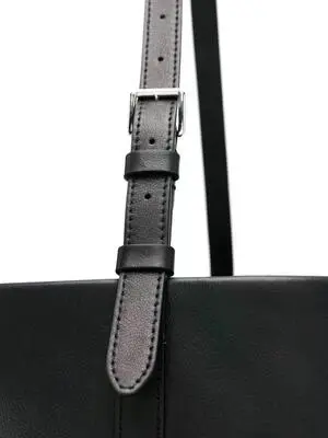 THE ROW Debossed-logo Shoulder Bag