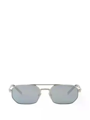 Prada Sunglasses With Logo - Silver