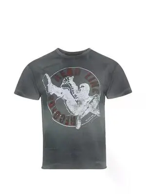 GALLERY DEPT. Records Glitter-logo T-shirt - Grey