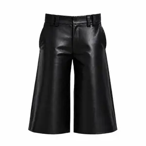 HEDARE Capri Nappa Leather Trousers