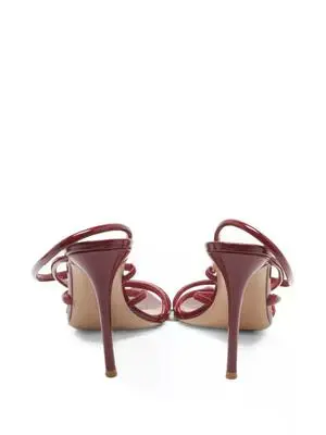 GIANVITO ROSSI Patent Leather Stiletto Sandals