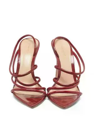 GIANVITO ROSSI Patent Leather Stiletto Sandals