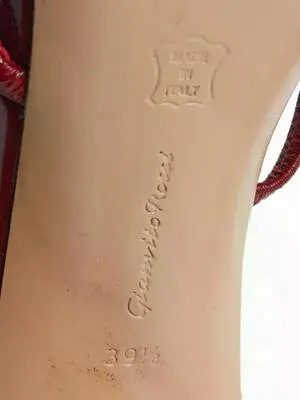 GIANVITO ROSSI Patent Leather Stiletto Sandals