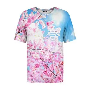 ALOHA FROM DEER Cherry Blossom Print T-shirt