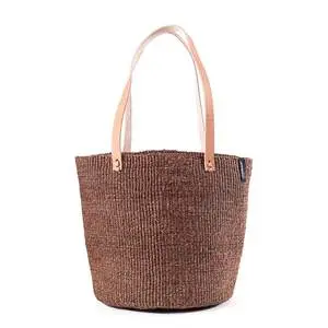 MIFUKO Kiondo Shopper Basket Dark M