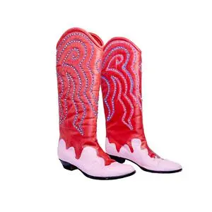 ACID CAT Swirl Sparkle Vintage Boot