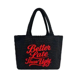 LILLY LOVES Better Late Than Ugly Bag - Black
