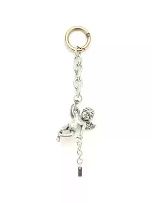 DIESEL® Cherub Oval D Charm - Silver