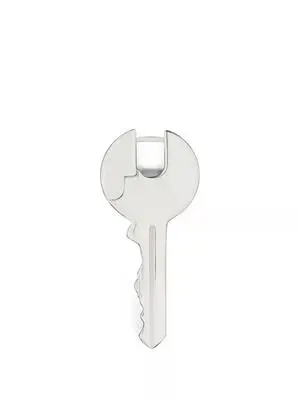 COURREGES Logo-engraved Key Earring