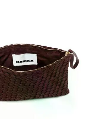MARREA Woven Clutch Bag