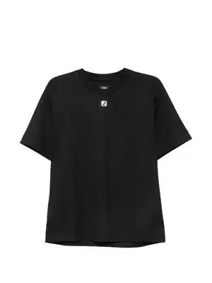 Fendi Logo-plaque T-shirt