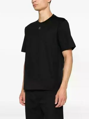 Fendi Logo-plaque T-shirt