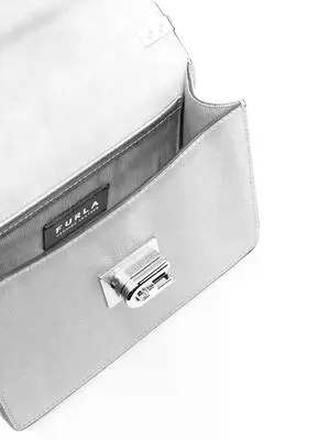 Furla Logo-plaque Leather Shoulder Bag