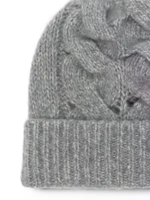 Lorena Antoniazzi Cable-knit Beanie Hat