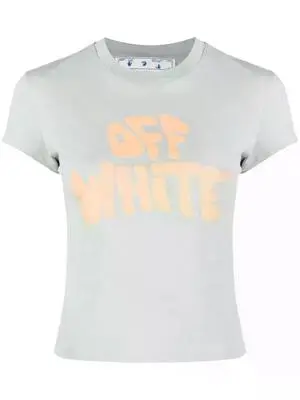 Off-White Logo-print Cotton T-shirt
