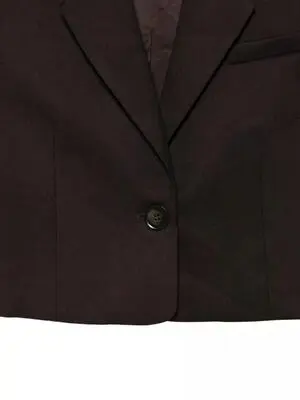 GESTUZ Cropped Single-breasted Jacket