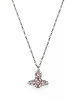 VIVIENNE WESTWOOD Rachelle Bas Relief Pendant Necklace - Silver