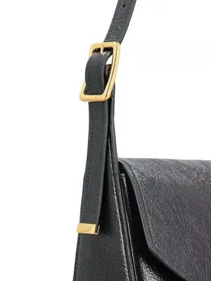 Balenciaga Medium Clicca Leather Shoulder Bag