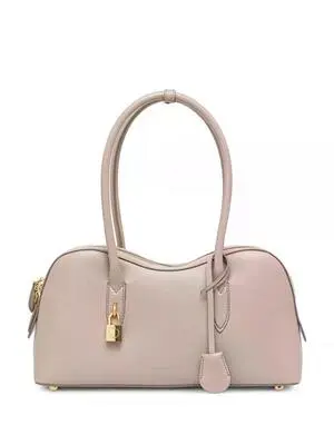Stella McCartney Padlock Detail Grained Tote Bag