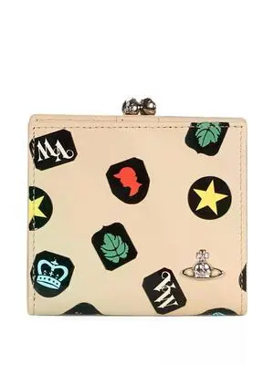 VIVIENNE WESTWOOD Graphic-print Orb-plaque Wallet