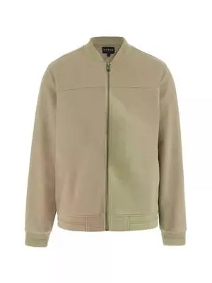 Guess Giovanni Textured Bomber Jacket - Neutrals